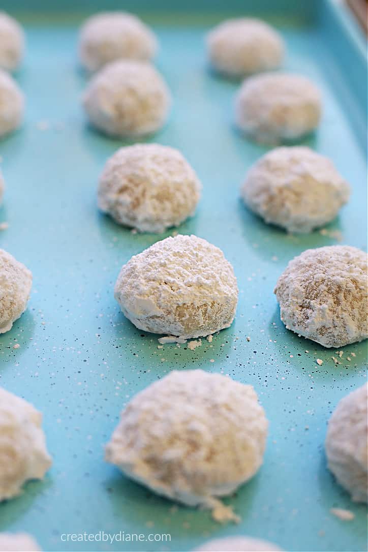 Mexican-Italian Wedding Cookies | Created by Diane