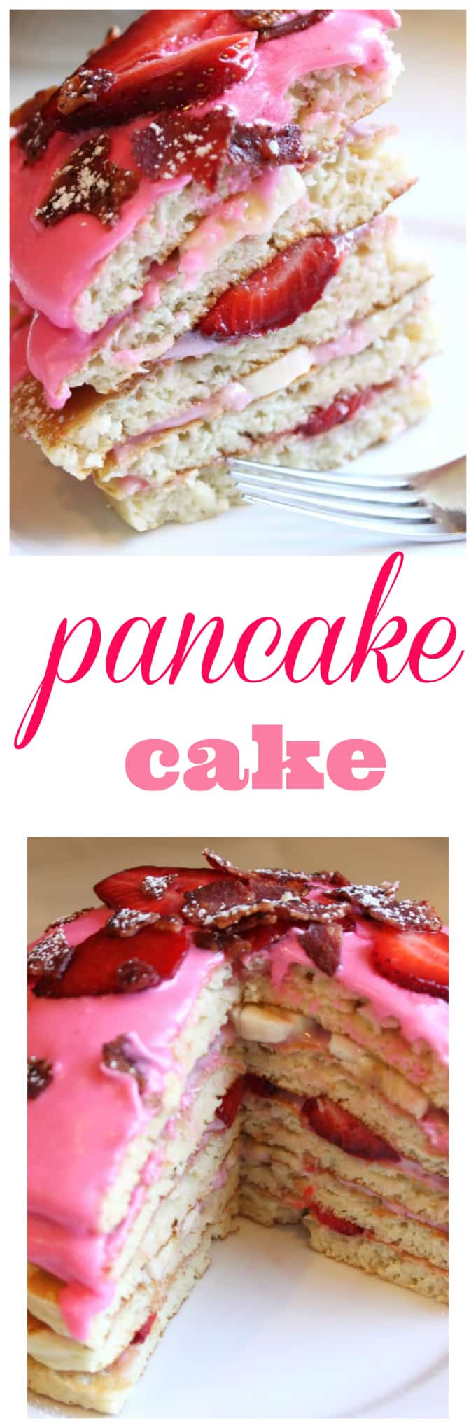 How to make a cake from pancake mix | Created by Diane