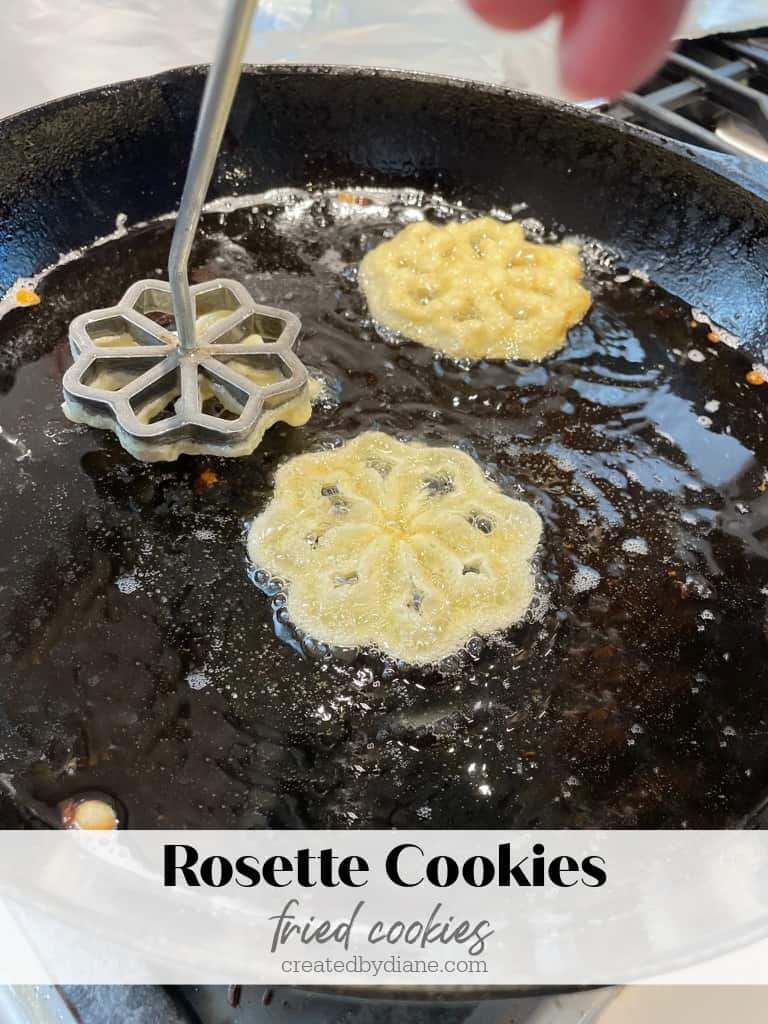 Rosette Cookies | Created by Diane