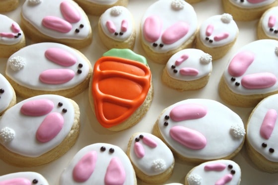 Easter Bunny Cookies | Created by Diane
