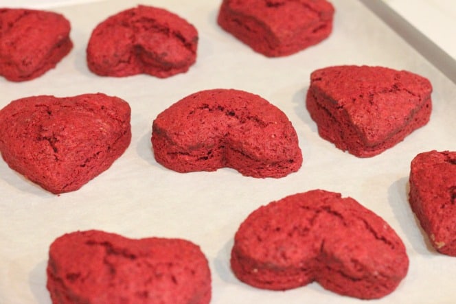 Red Velvet Scones | Created by Diane
