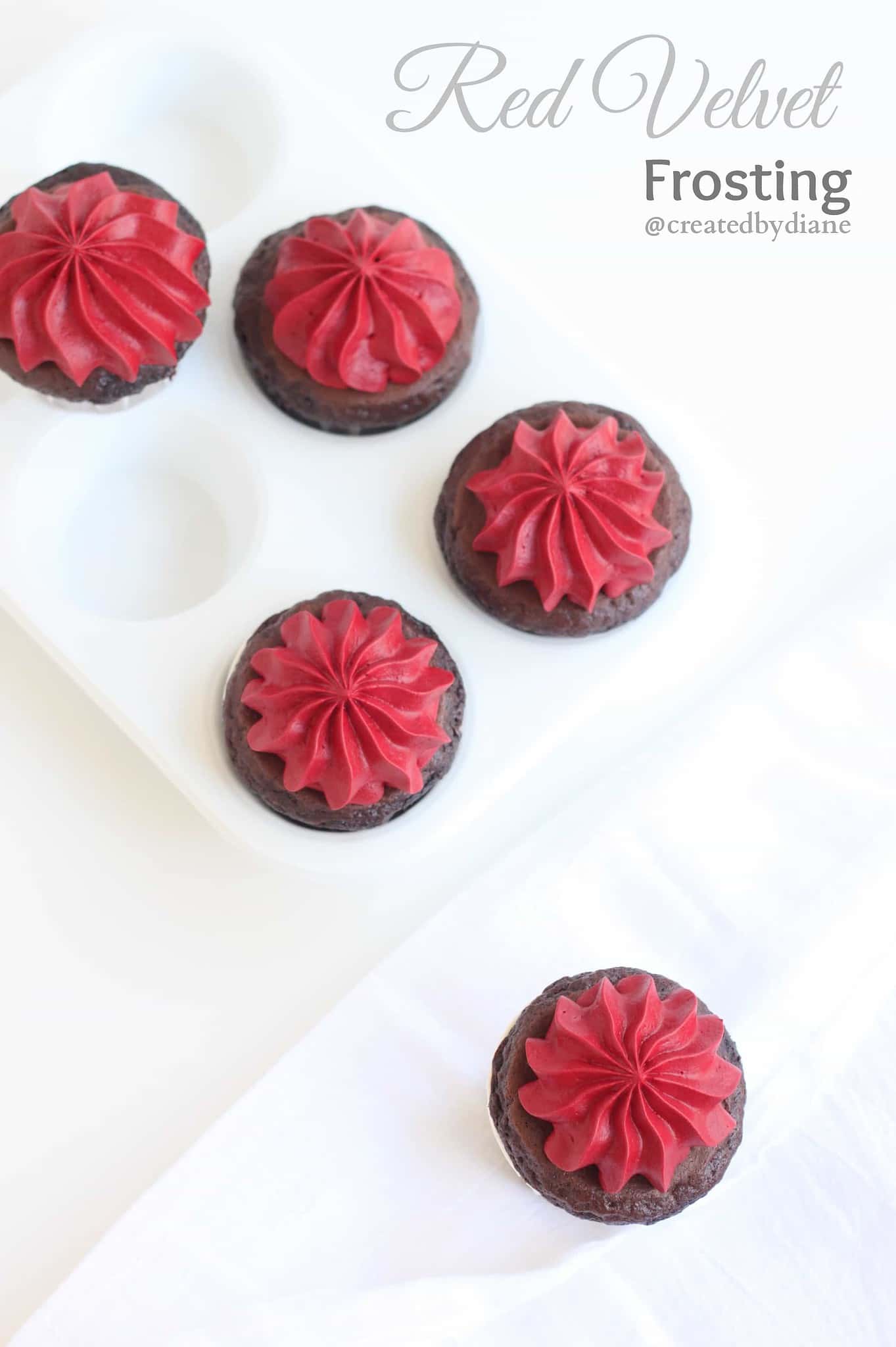 Red Velvet Frosting | Created by Diane