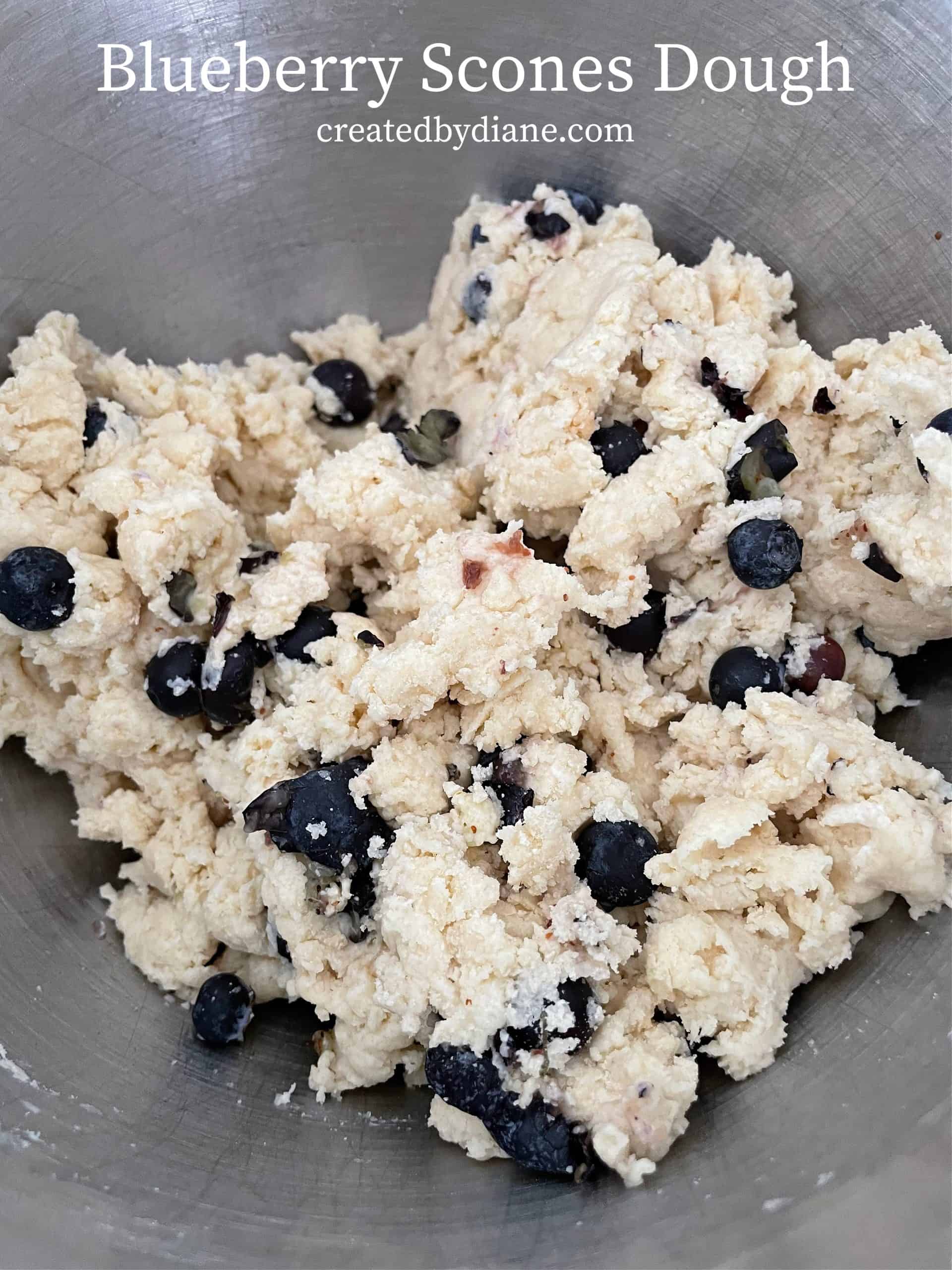 Blueberry Scone Recipe | Created by Diane