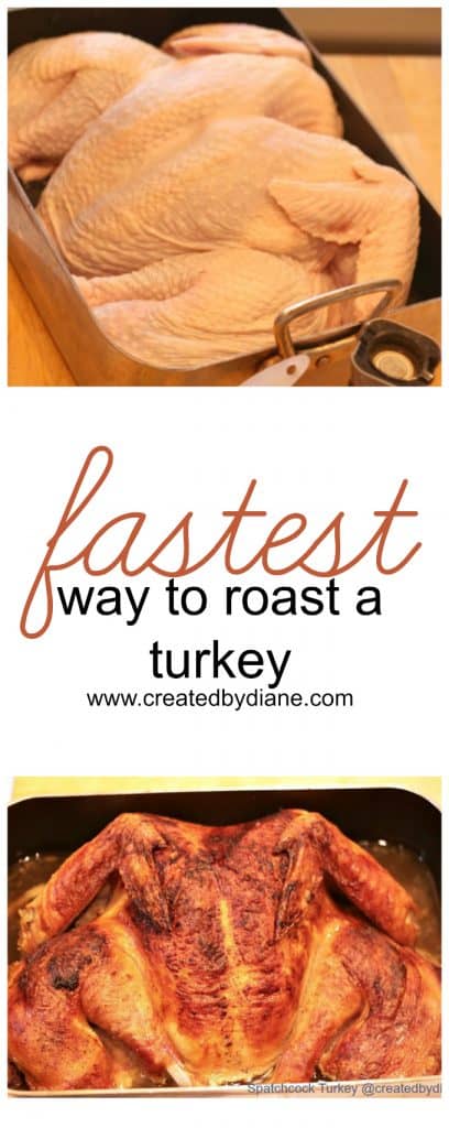 Spatchcock-fastest way to cook turkey | Created by Diane