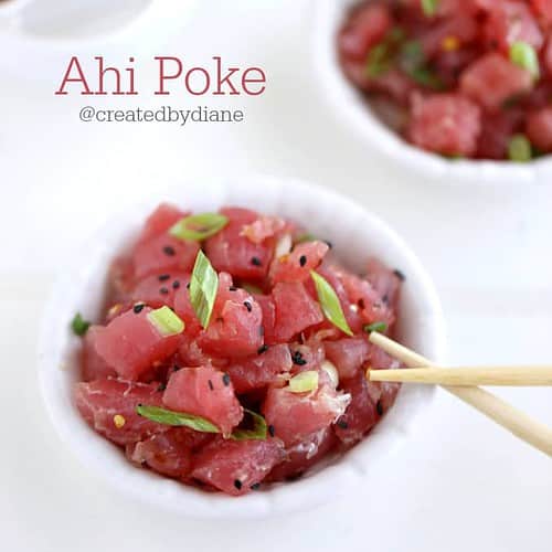 Ahi Poke Recipe | Created by Diane