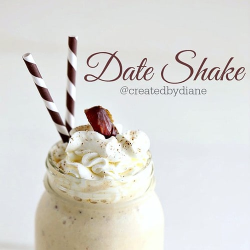 Date Shake | Created by Diane