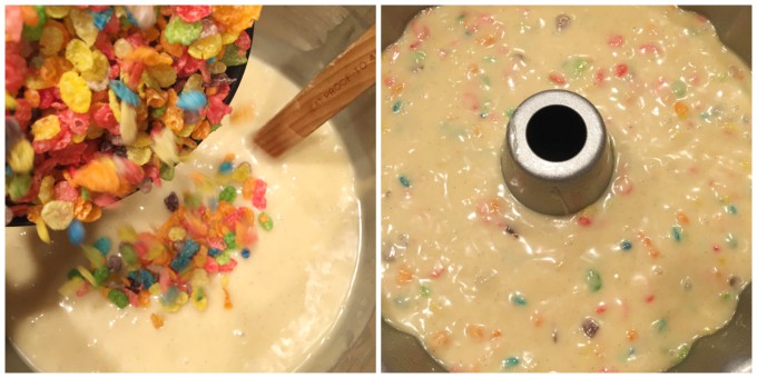 Fruity Pebbles Cake | Created by Diane