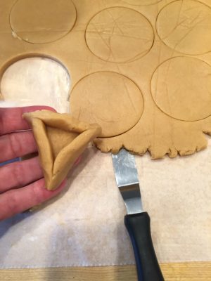 Peanut Butter and Jelly Triangle Cookies | Created by Diane