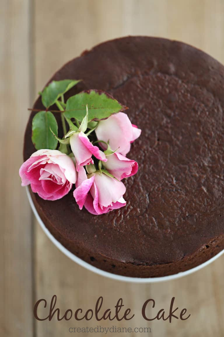 8 inch round chocolate cake | Created by Diane
