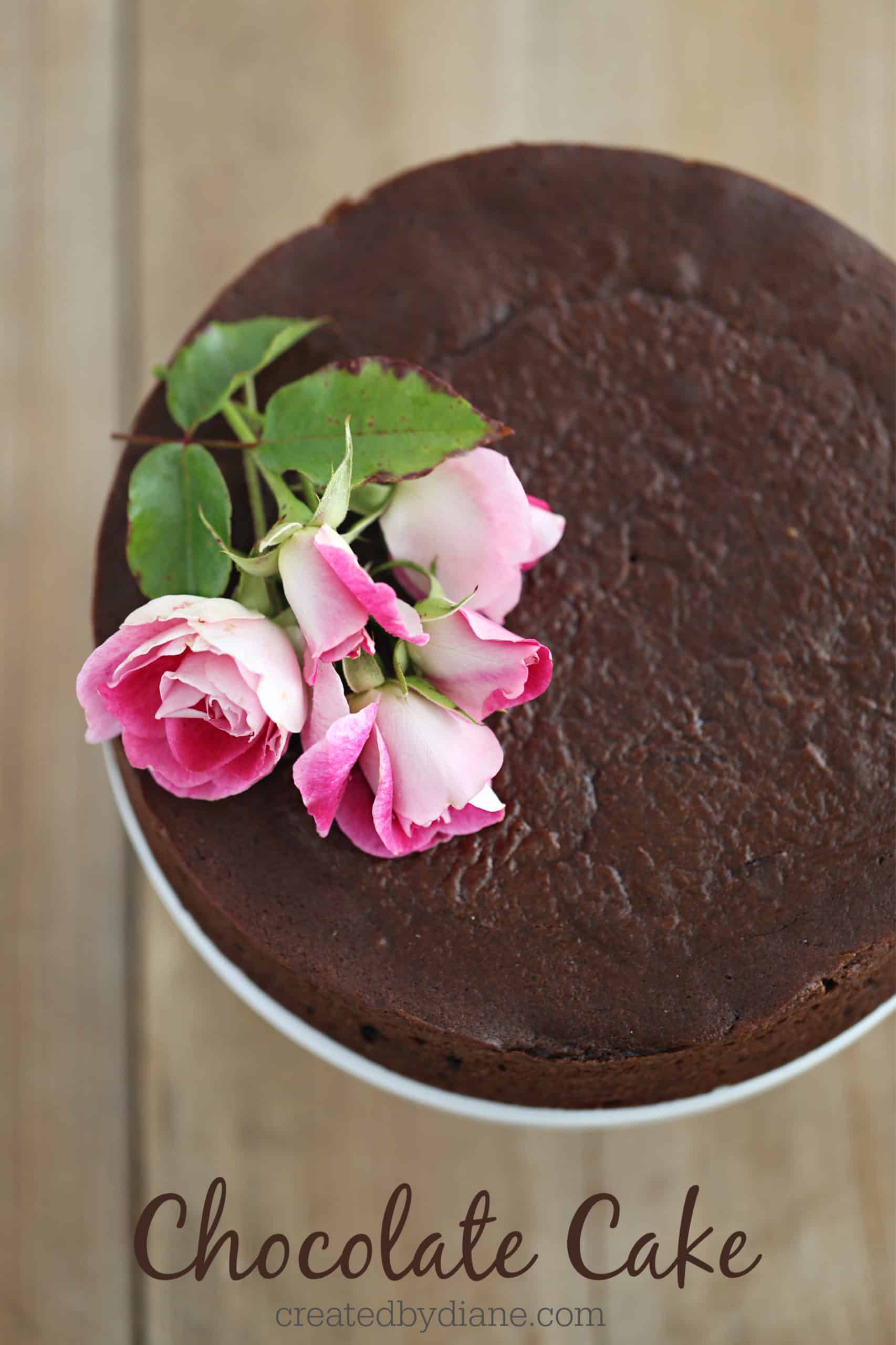 8 inch round chocolate cake | Created by Diane