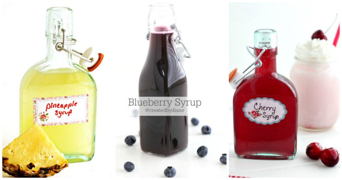 Flavored Simple Syrup Recipes | Created by Diane