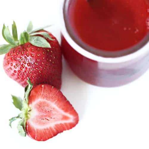 Fresh Strawberry Syrup | Created by Diane