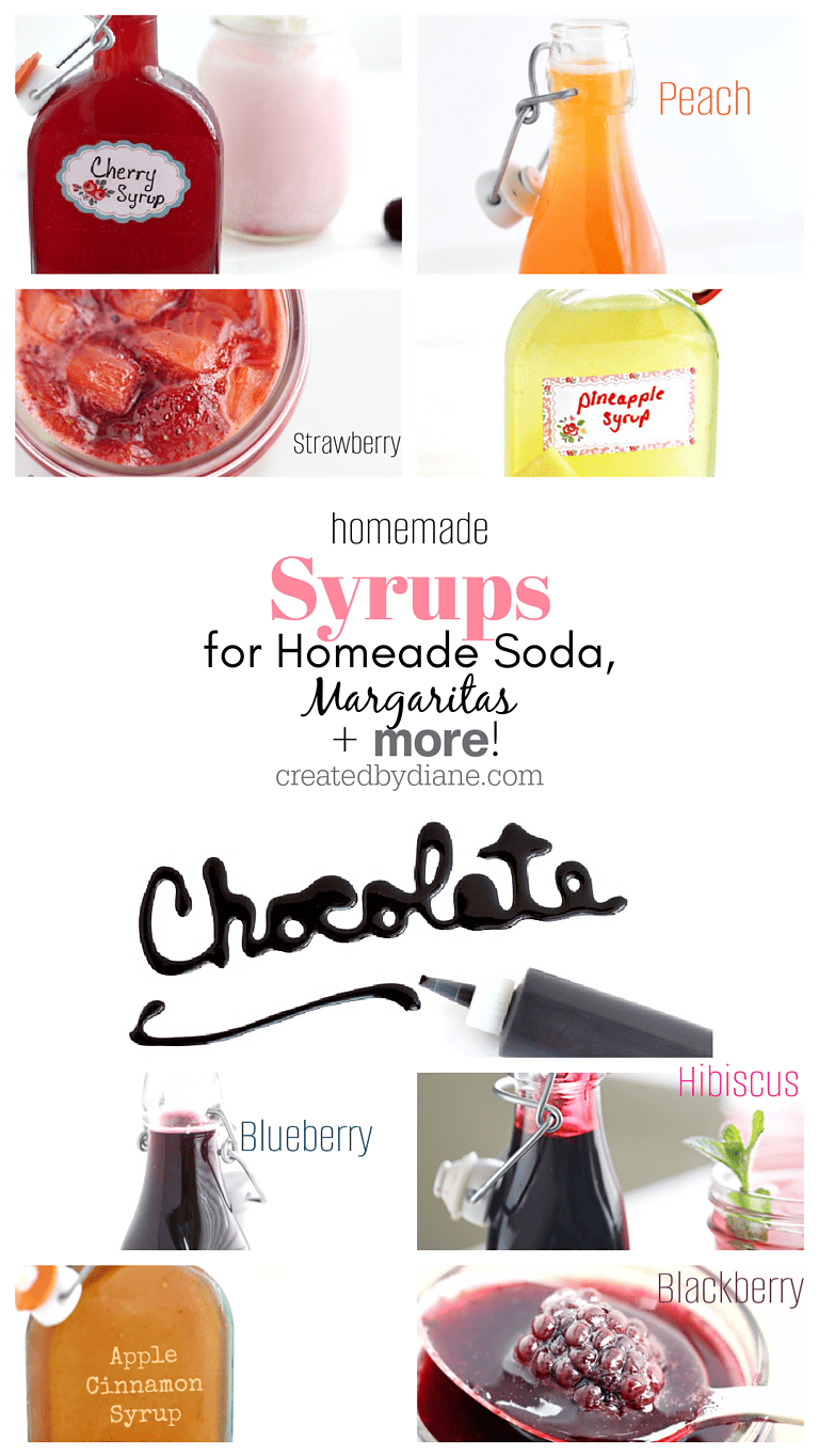 Flavored Simple Syrup Recipes | Created by Diane