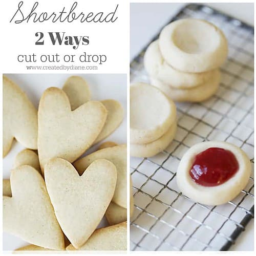Shortbread Cookie Recipe | Created by Diane