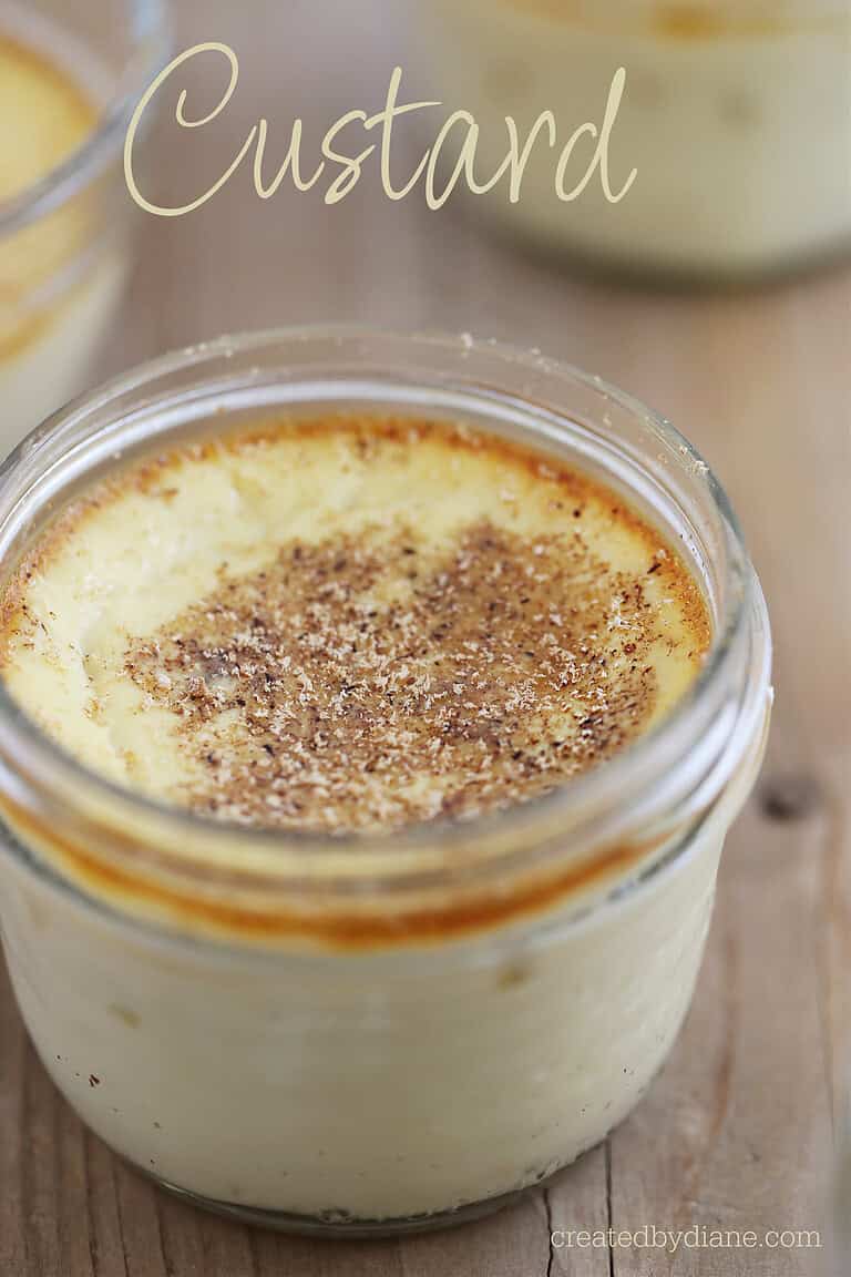 Baked Custard | Created by Diane