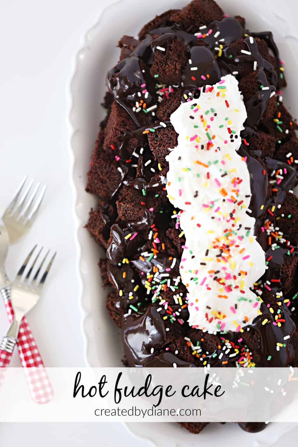 Hot Fudge Cake | Created by Diane