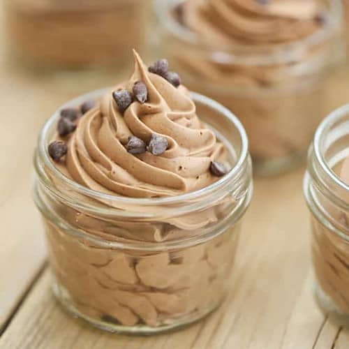homemade instant chocolate mousse | Created by Diane