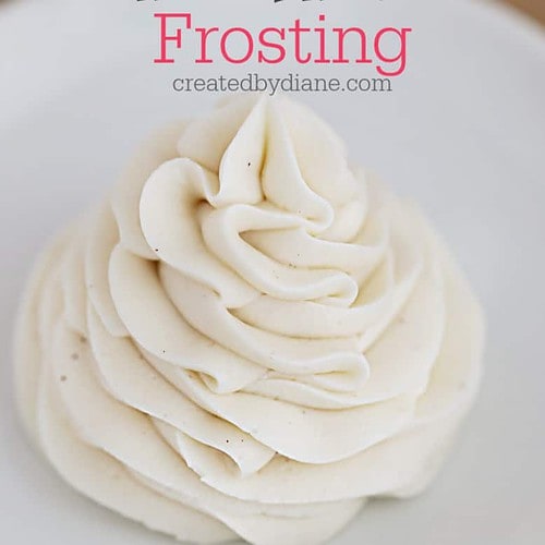 Alternative Cream Cheese Frosting | Created by Diane