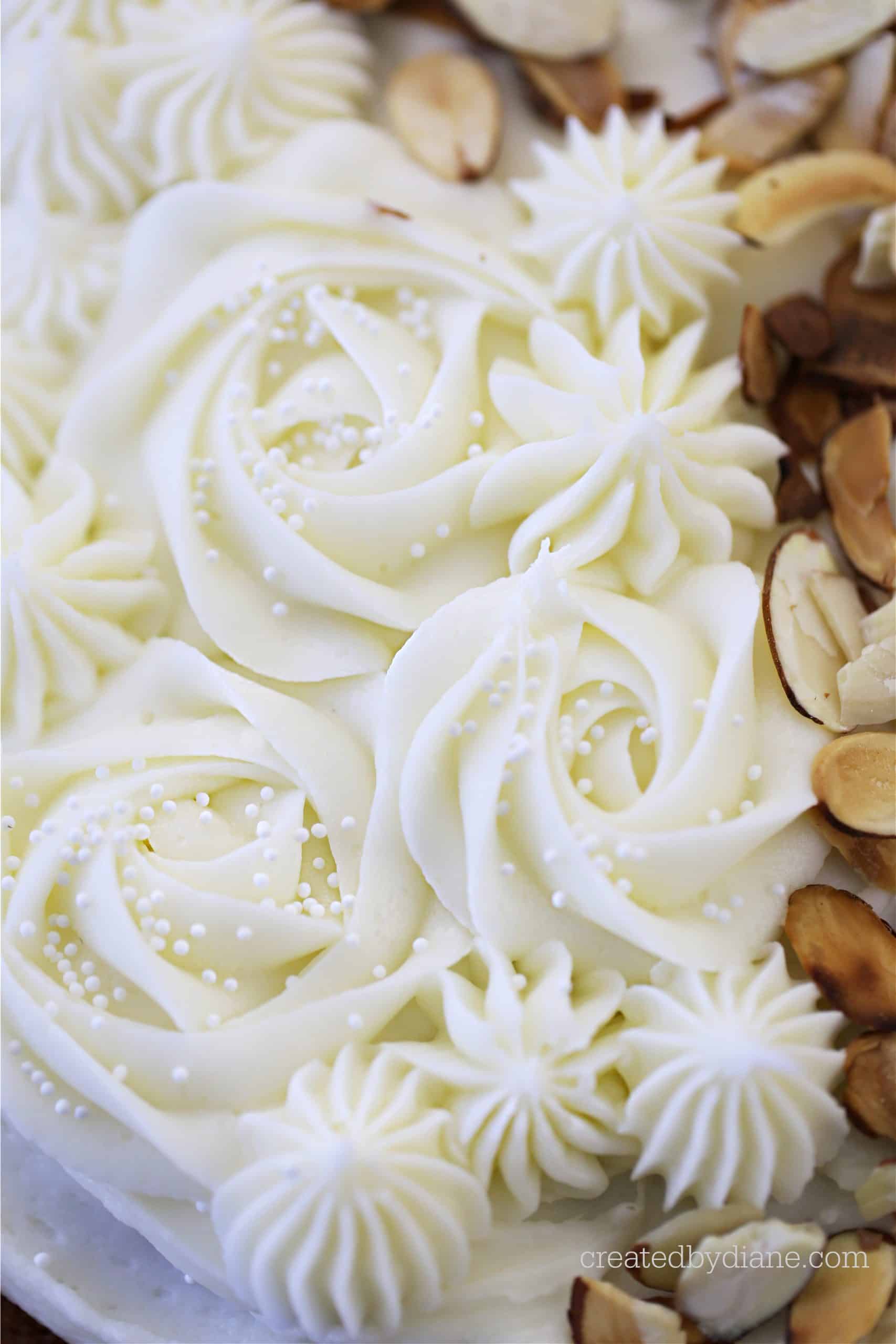 Almond Cake | Created by Diane