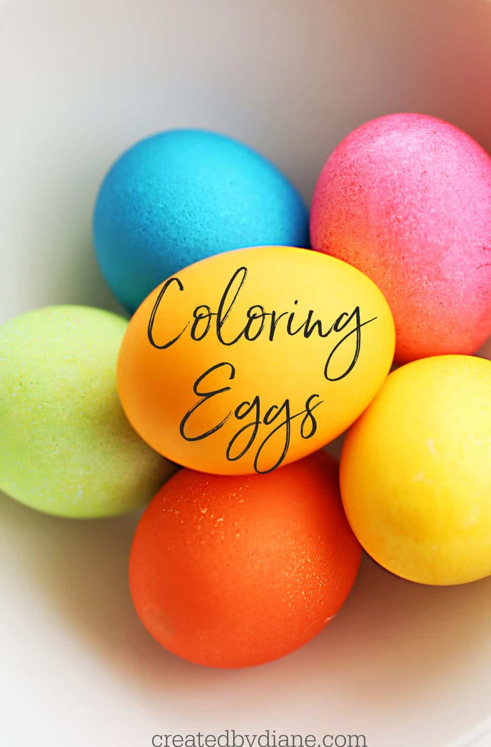 Coloring Eggs | Created by Diane