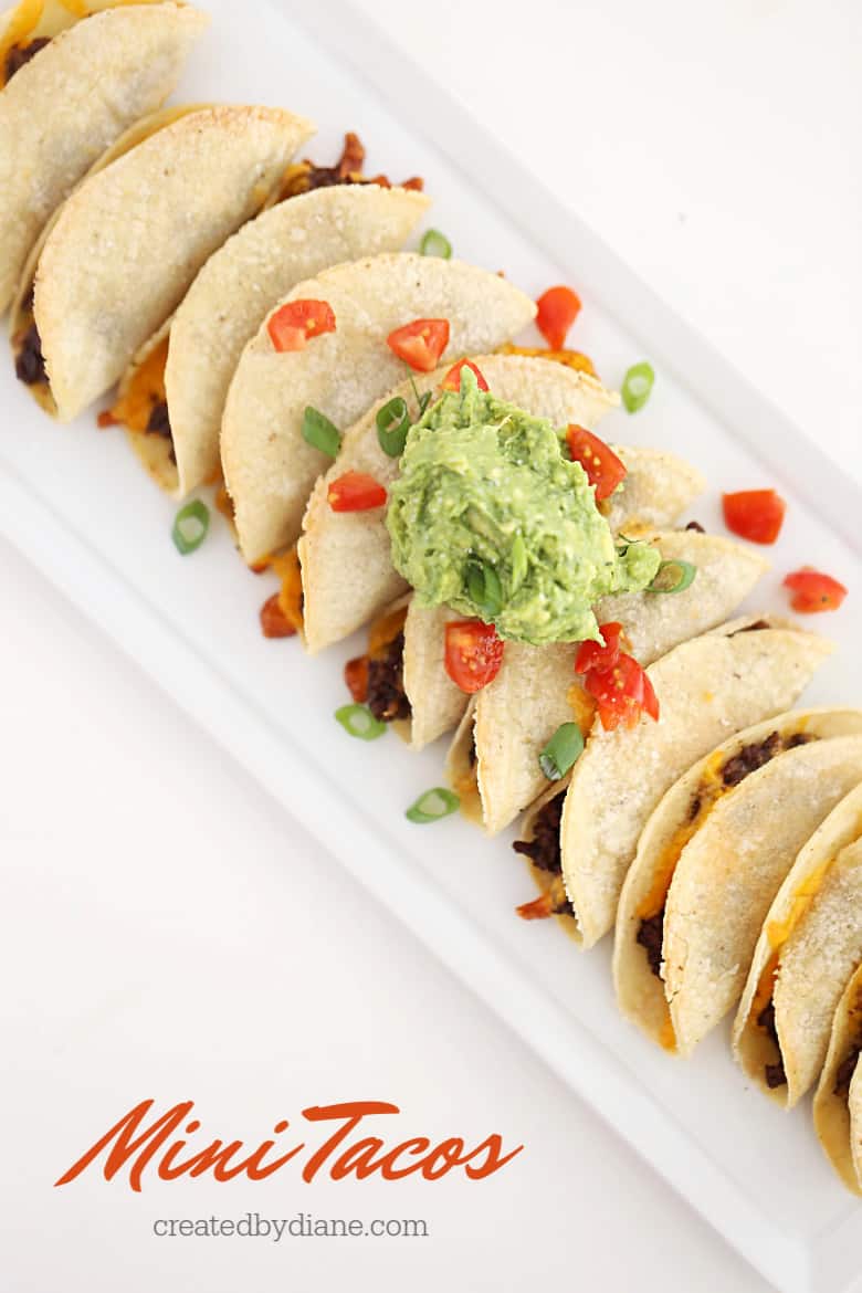 Mini Tacos | Created by Diane