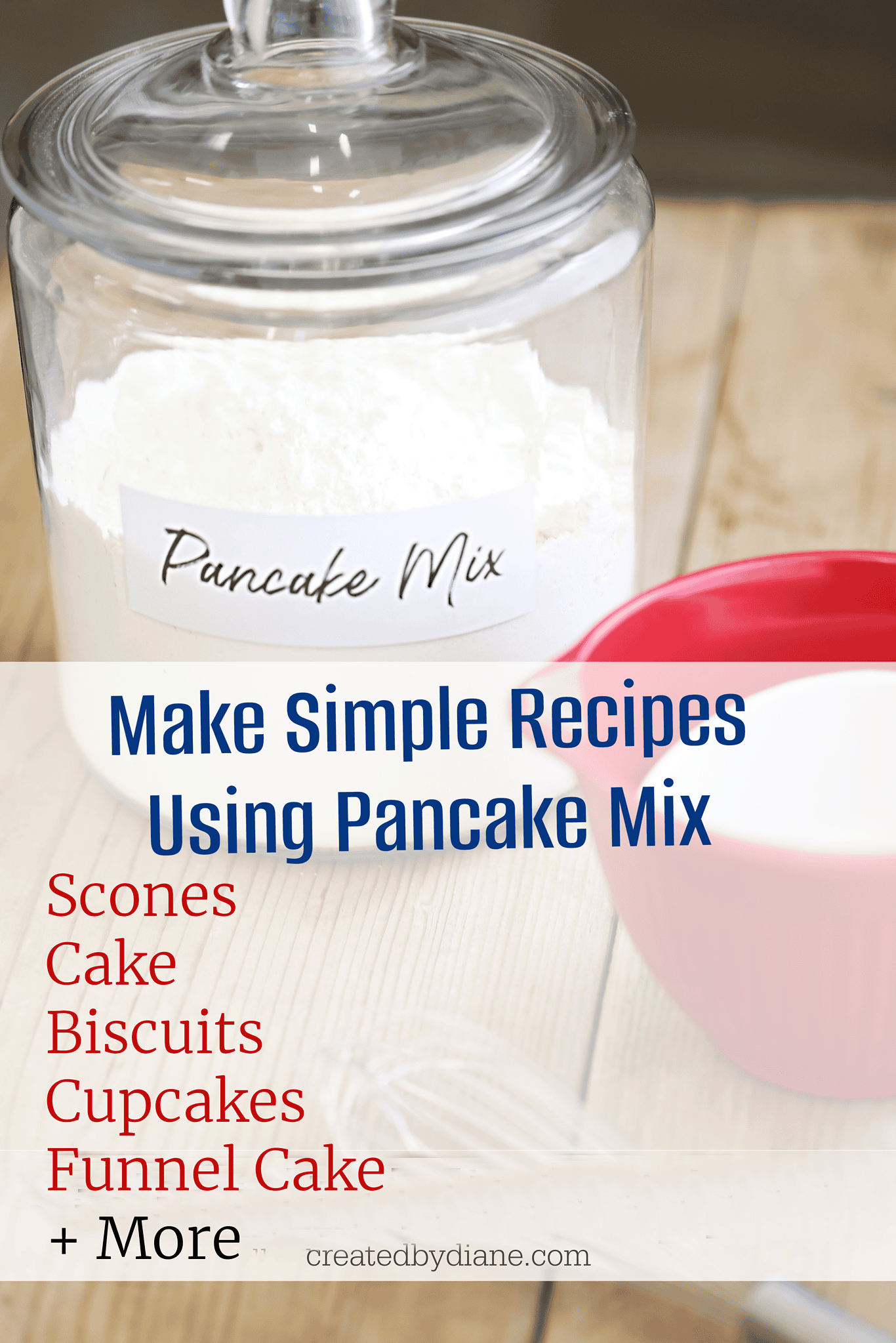 Pancake Mix Recipes | Created by Diane