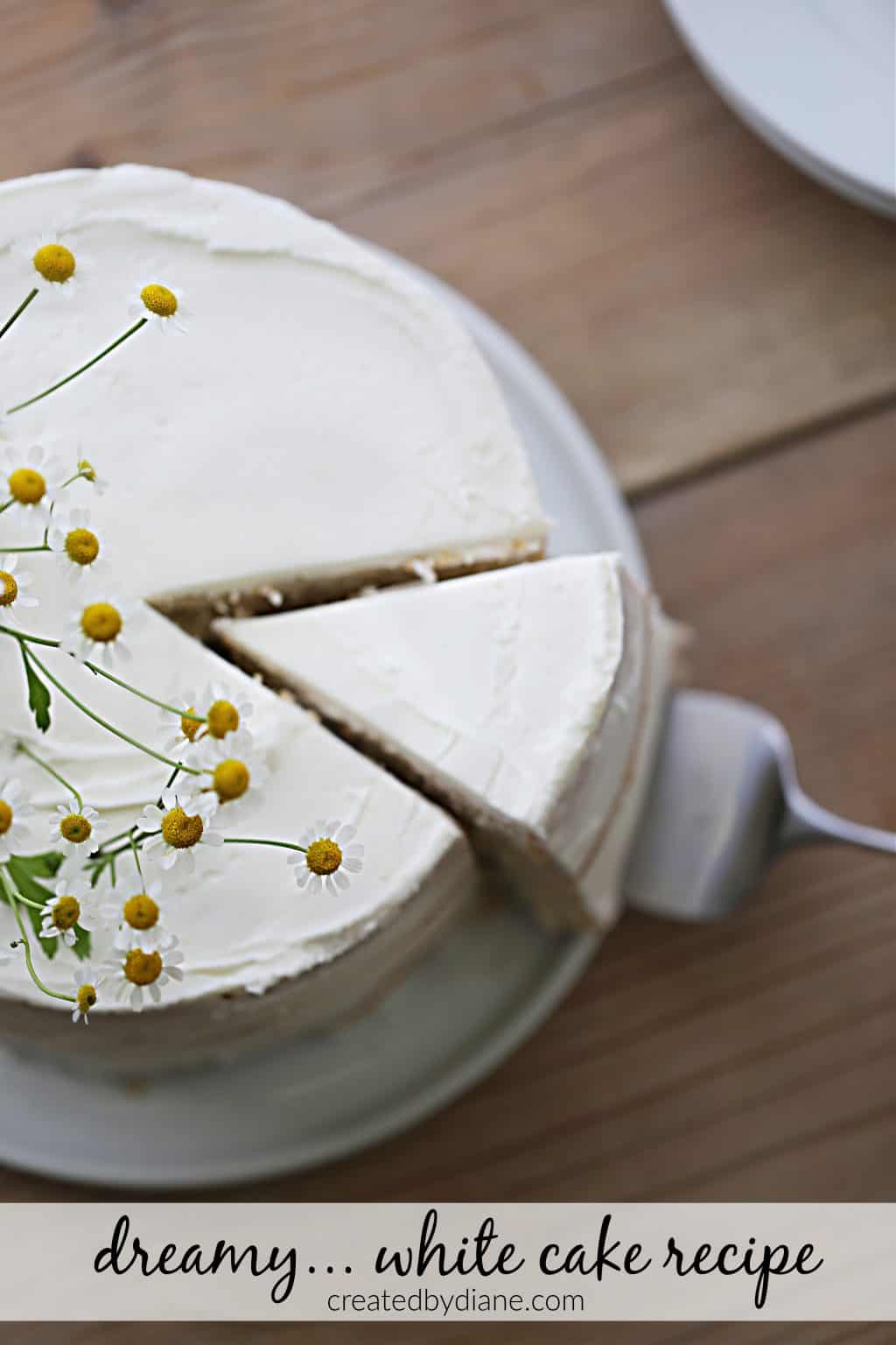 Easy 2 Layer White Cake, the only cake recipe you’ll ever need ...
