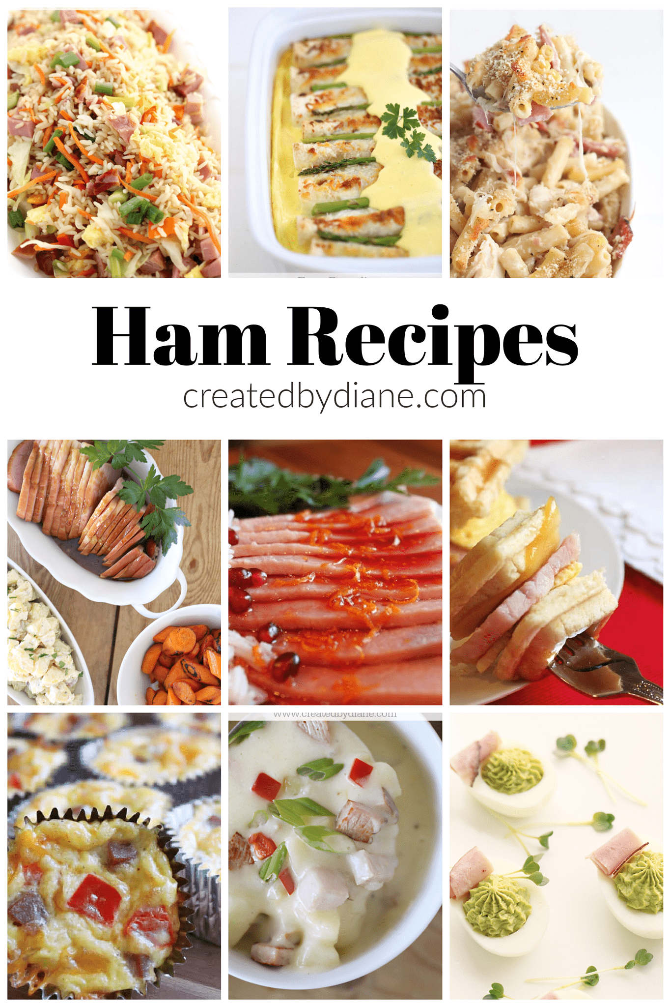 Ham-quick and easy recipes using ham | Created by Diane