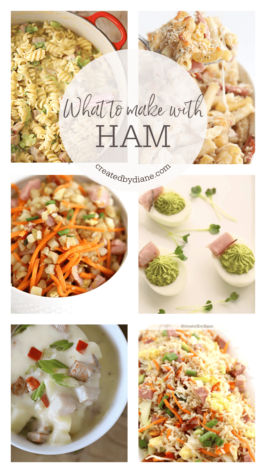 Ham-quick and easy recipes using ham | Created by Diane