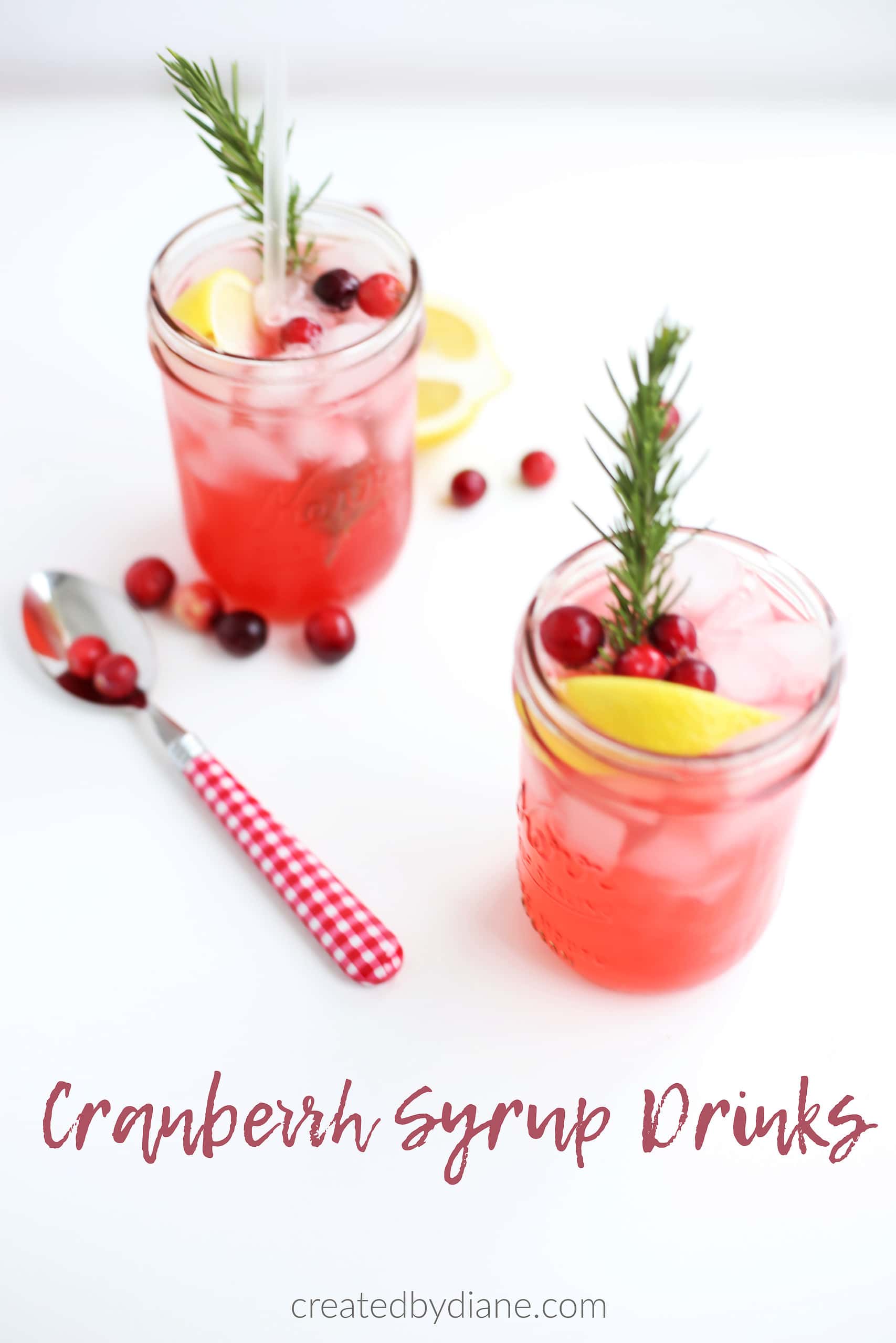 Cranberry Syrup | Created by Diane