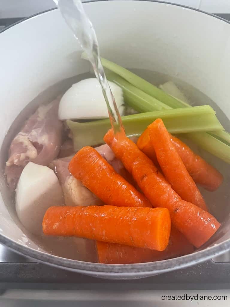 Blended Chicken Soup | Created by Diane