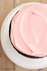 Chocolate 3 layer 6 inch cake | Created by Diane