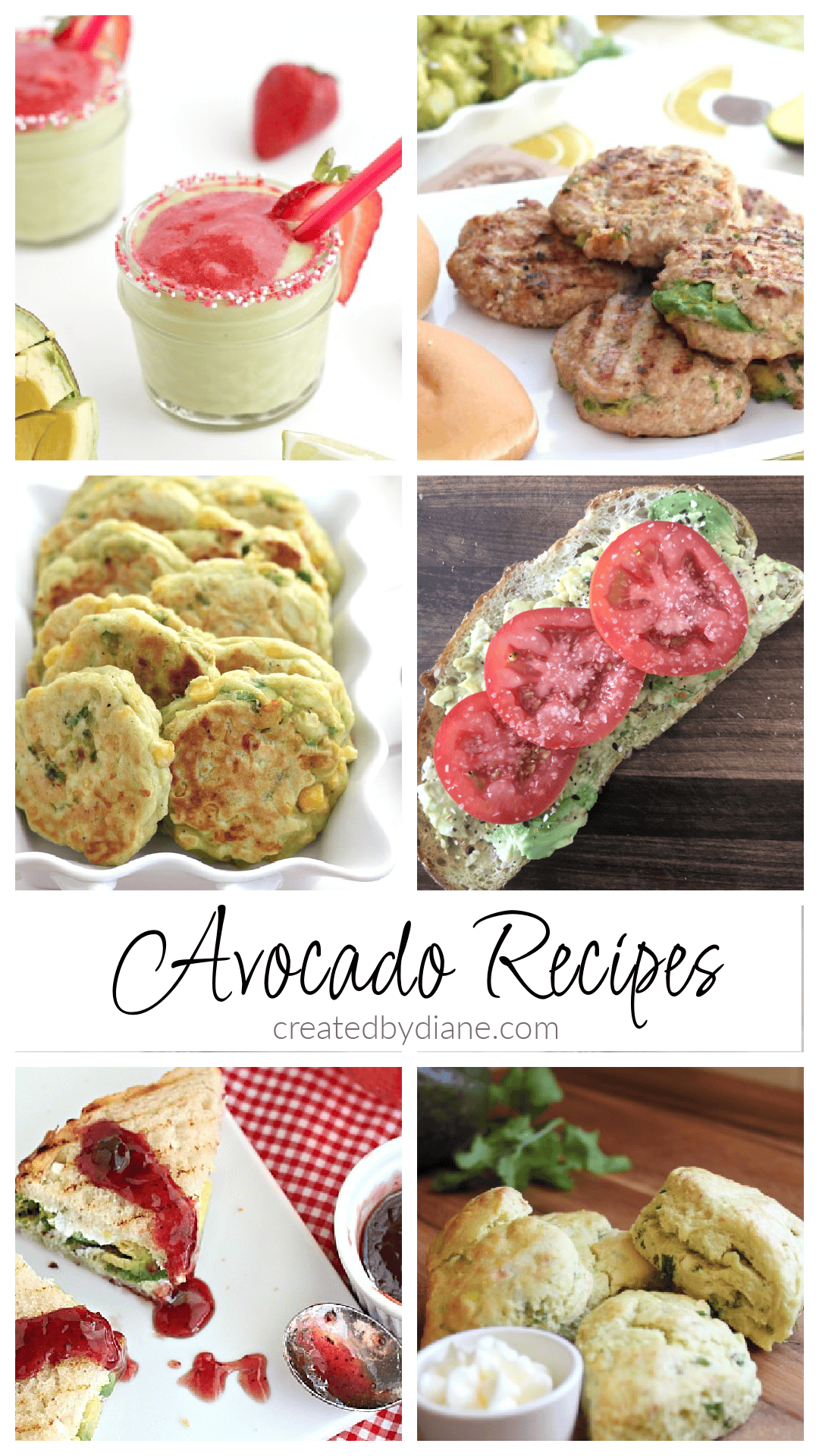 Avocado Recipes | Created by Diane