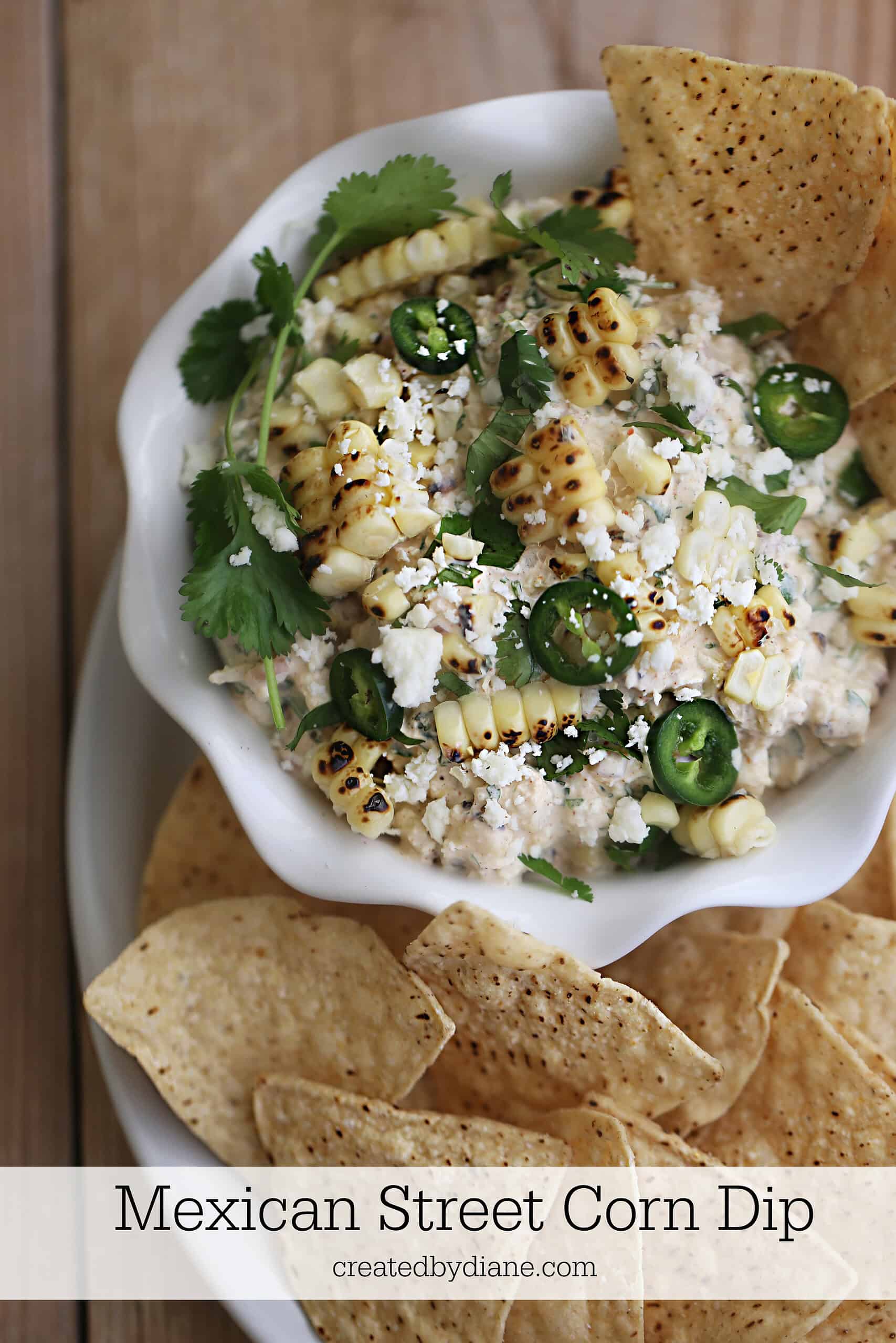 Mexican Street Corn Dip | Created by Diane