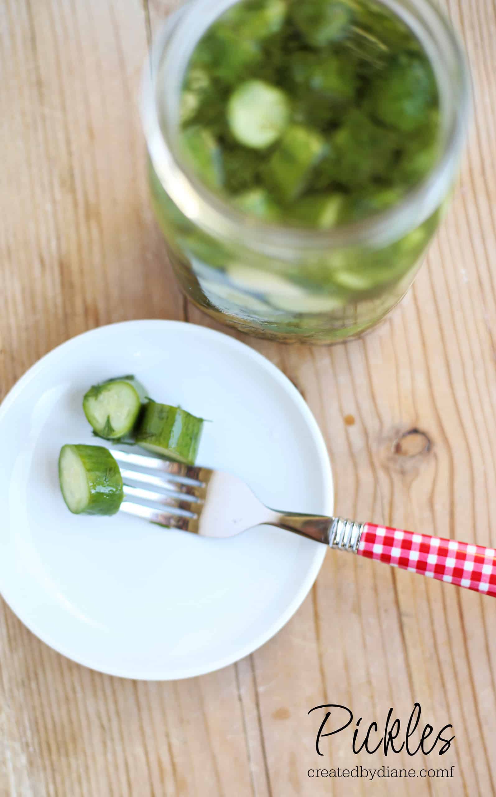 Quick Pickles | Created by Diane
