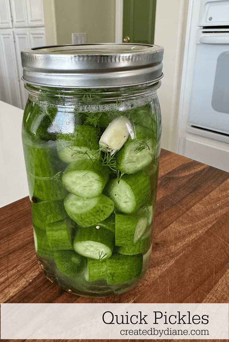 Quick Pickles | Created by Diane
