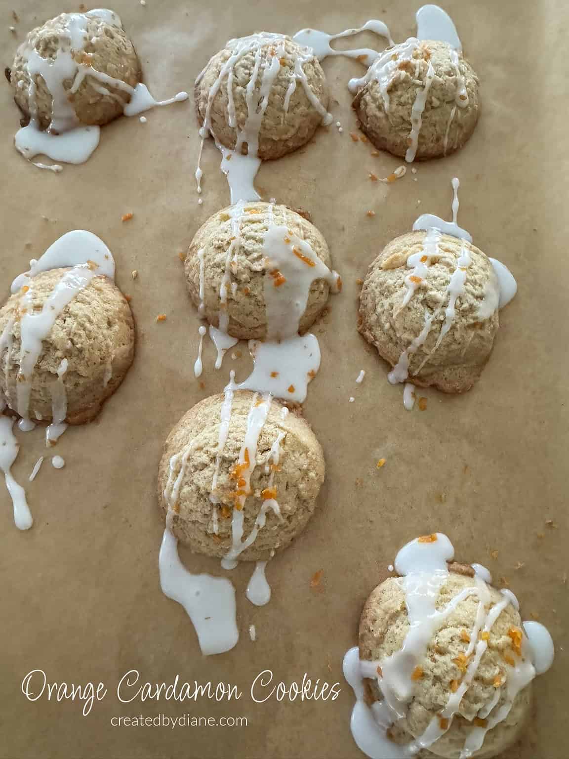 Orange Cardamom Cookies | Created by Diane