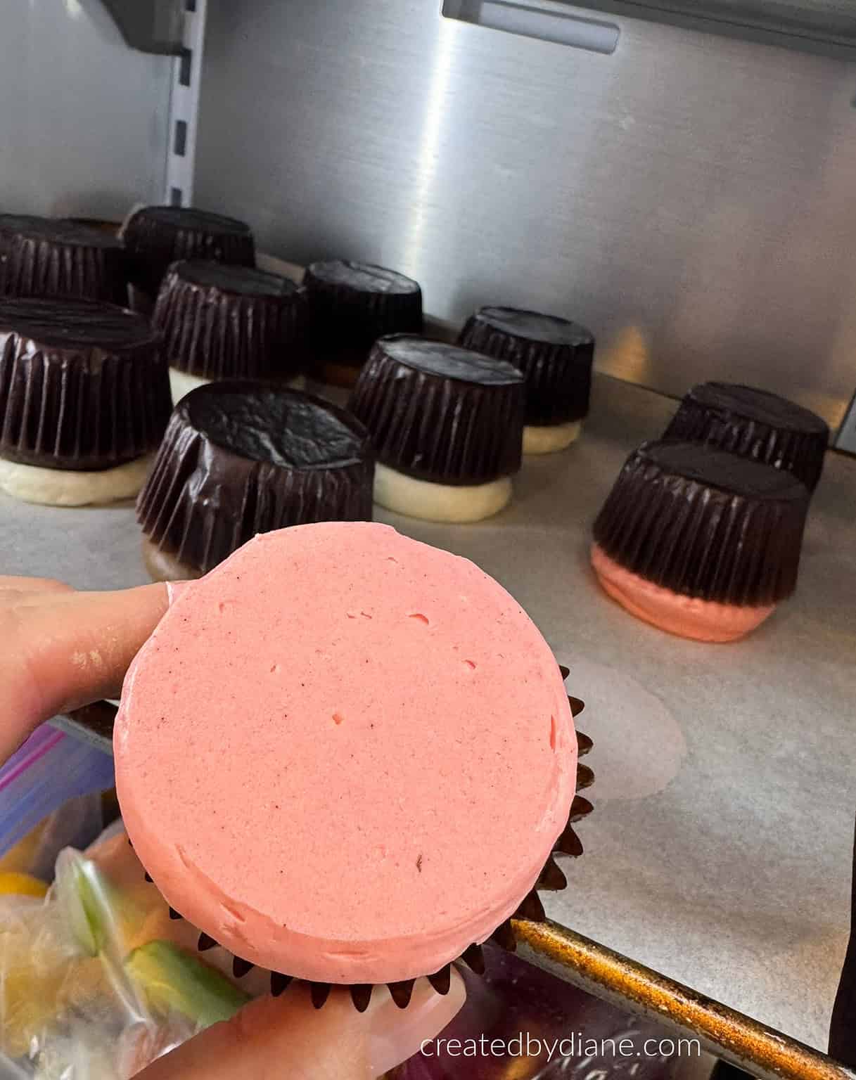 Flat Frosting on Cupcakes for Writing | Created by Diane