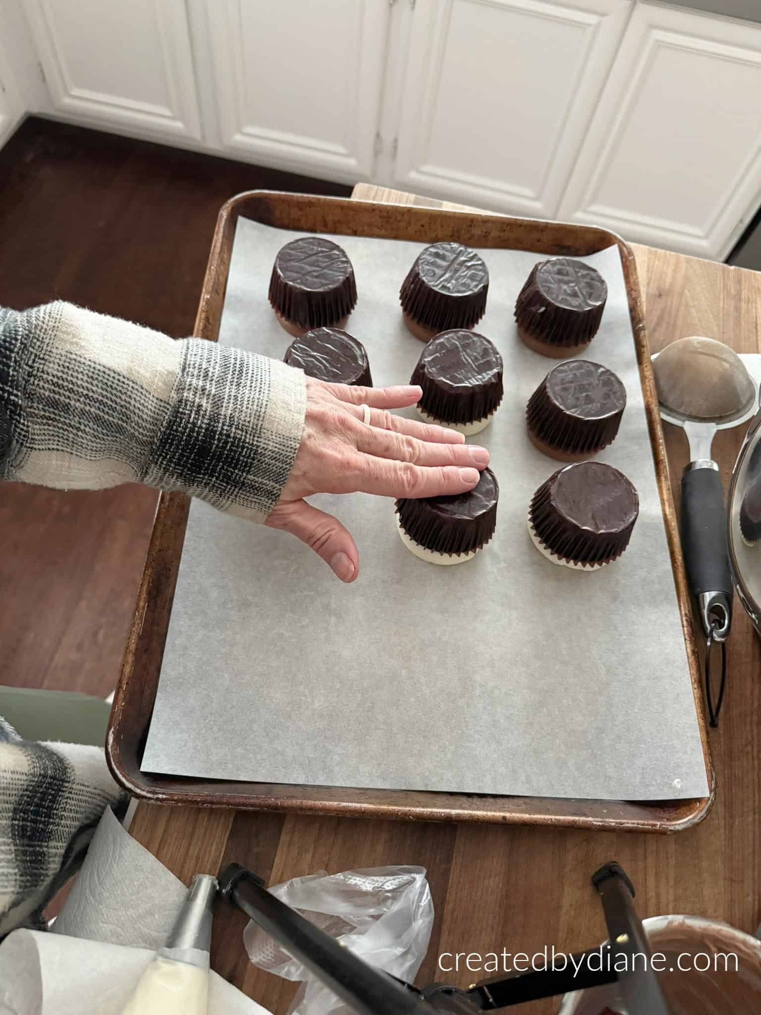 Flat Frosting on Cupcakes for Writing | Created by Diane