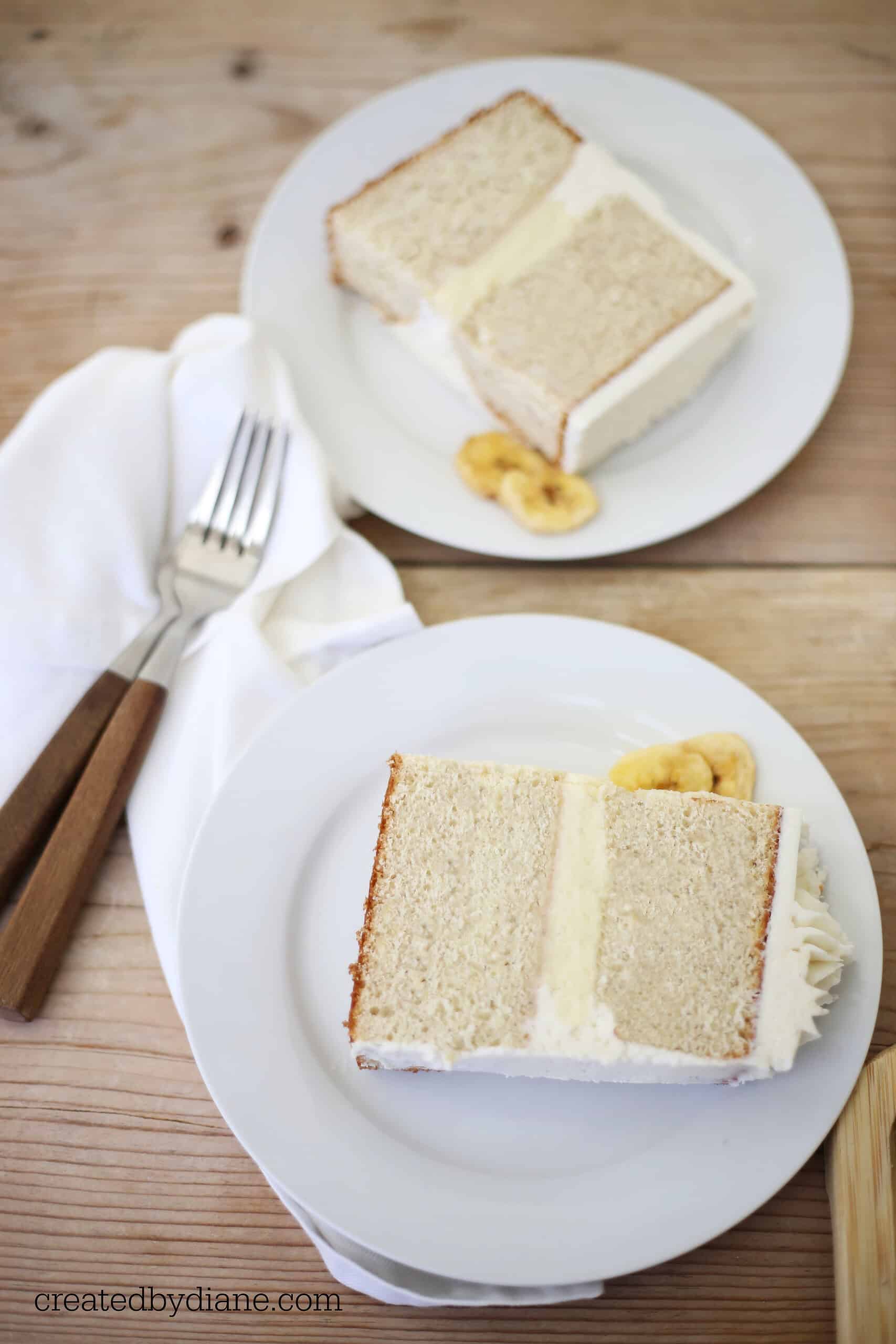 Banana Layer Cake | Created by Diane