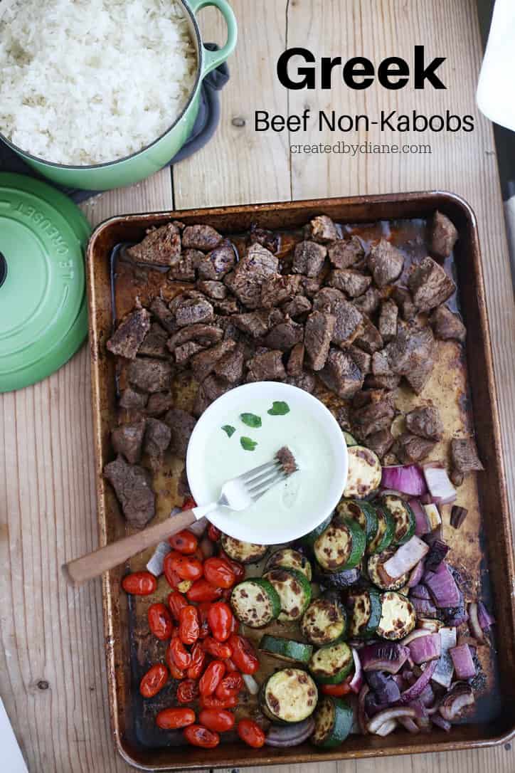 Greek Non kabob | Created by Diane