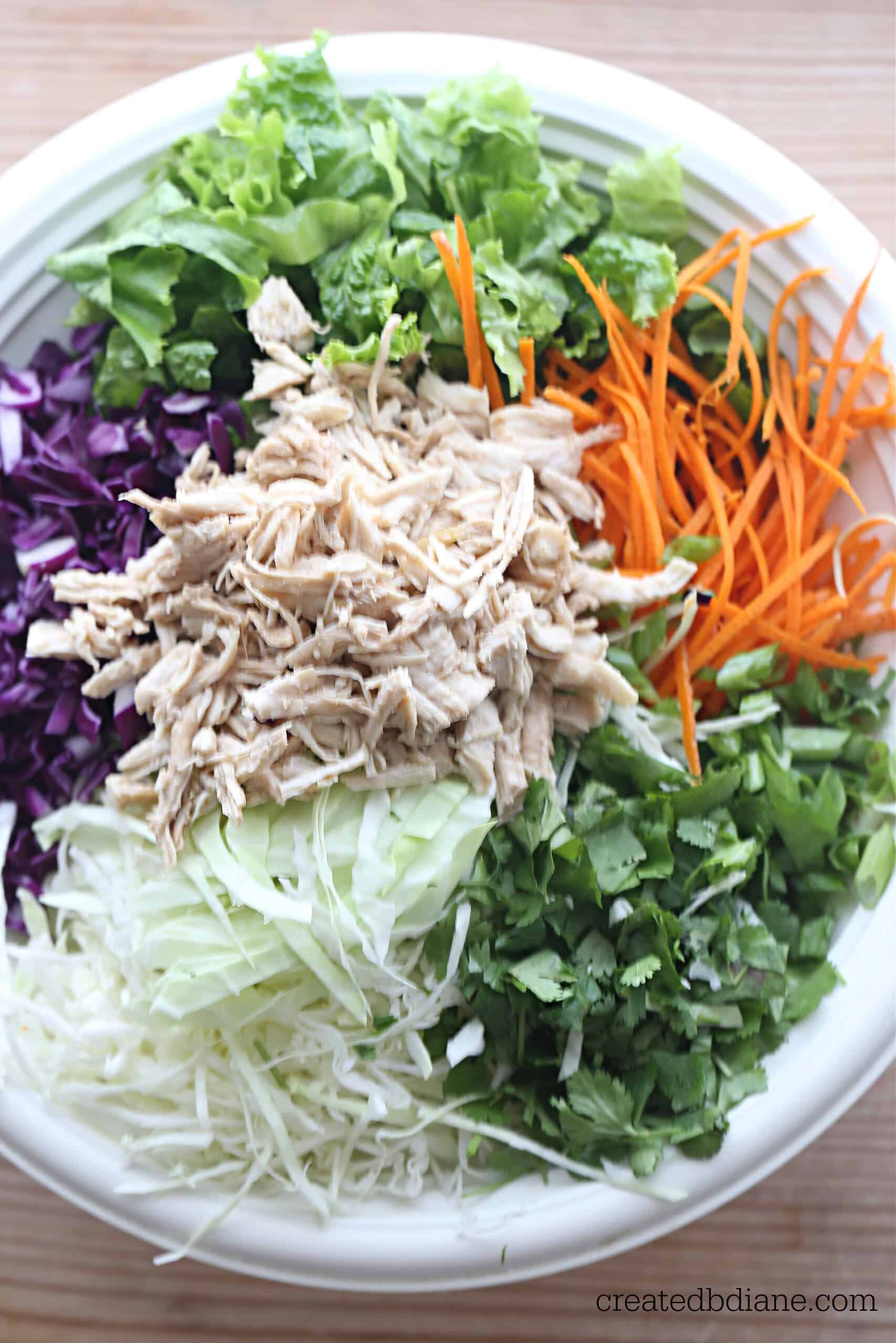 Chinese Chicken Salad | Created by Diane
